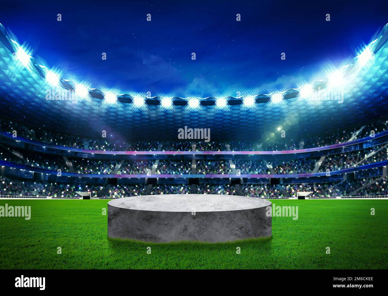 Football soccer podium hi-res stock photography and images - Alamy