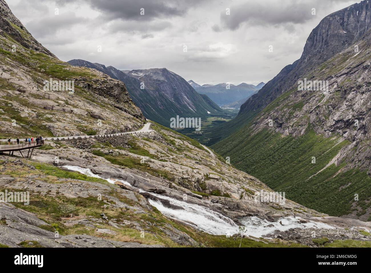 Norwegian Scenic Routes - Trollstigen Stock Photo - Alamy