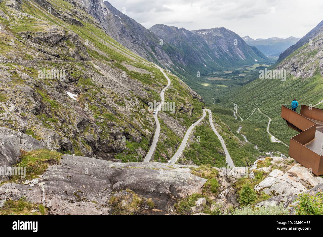 Norwegian Scenic Routes - Trollstigen Stock Photo - Alamy