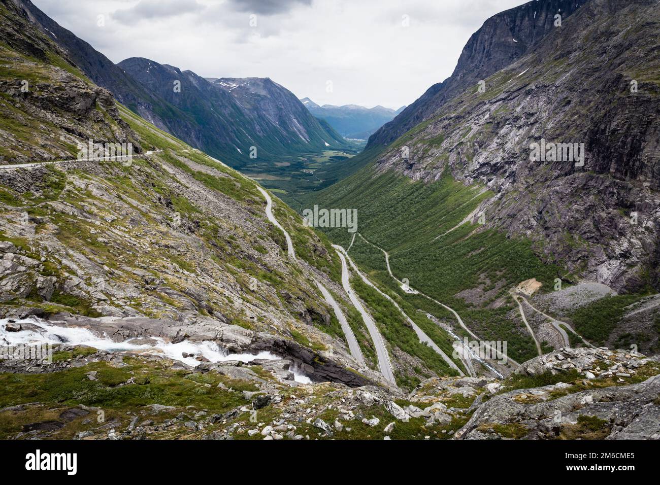 Norwegian Scenic Routes - Trollstigen Stock Photo - Alamy