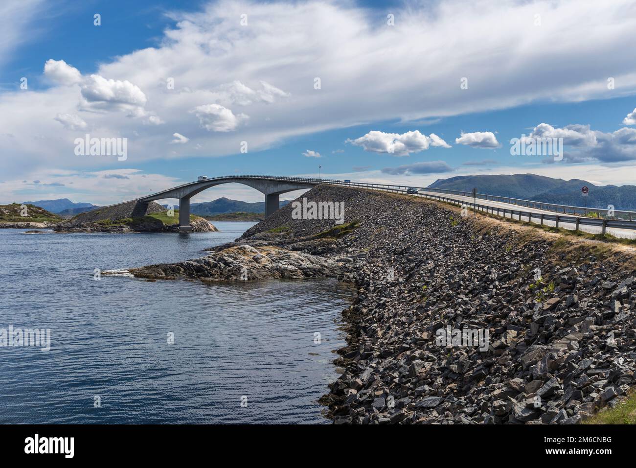 Norwegian Scenic Routes - Atlanterhavsvegen Stock Photo - Alamy