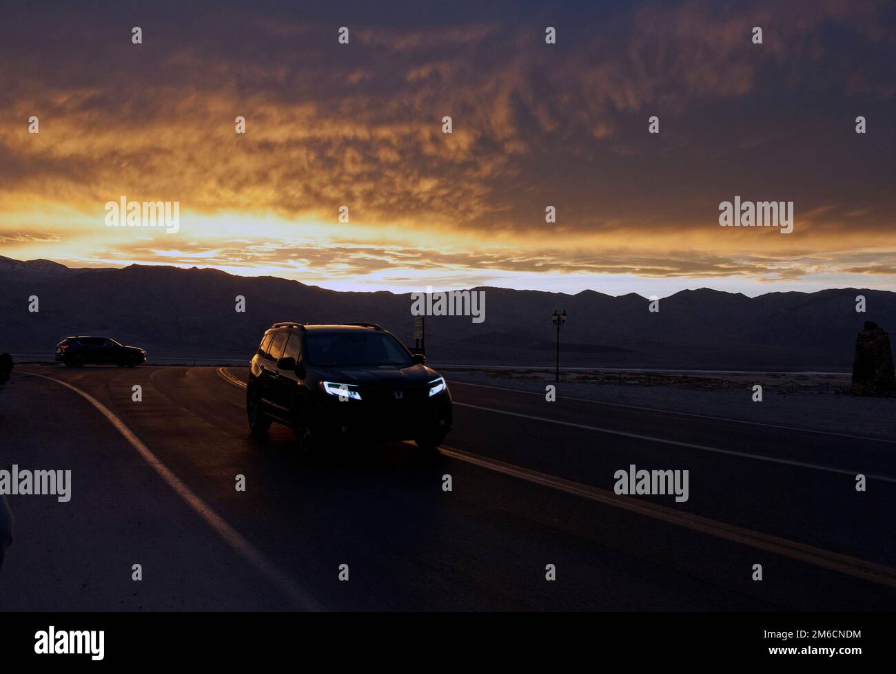 Cars driving on route in hi-res stock photography and images - Alamy