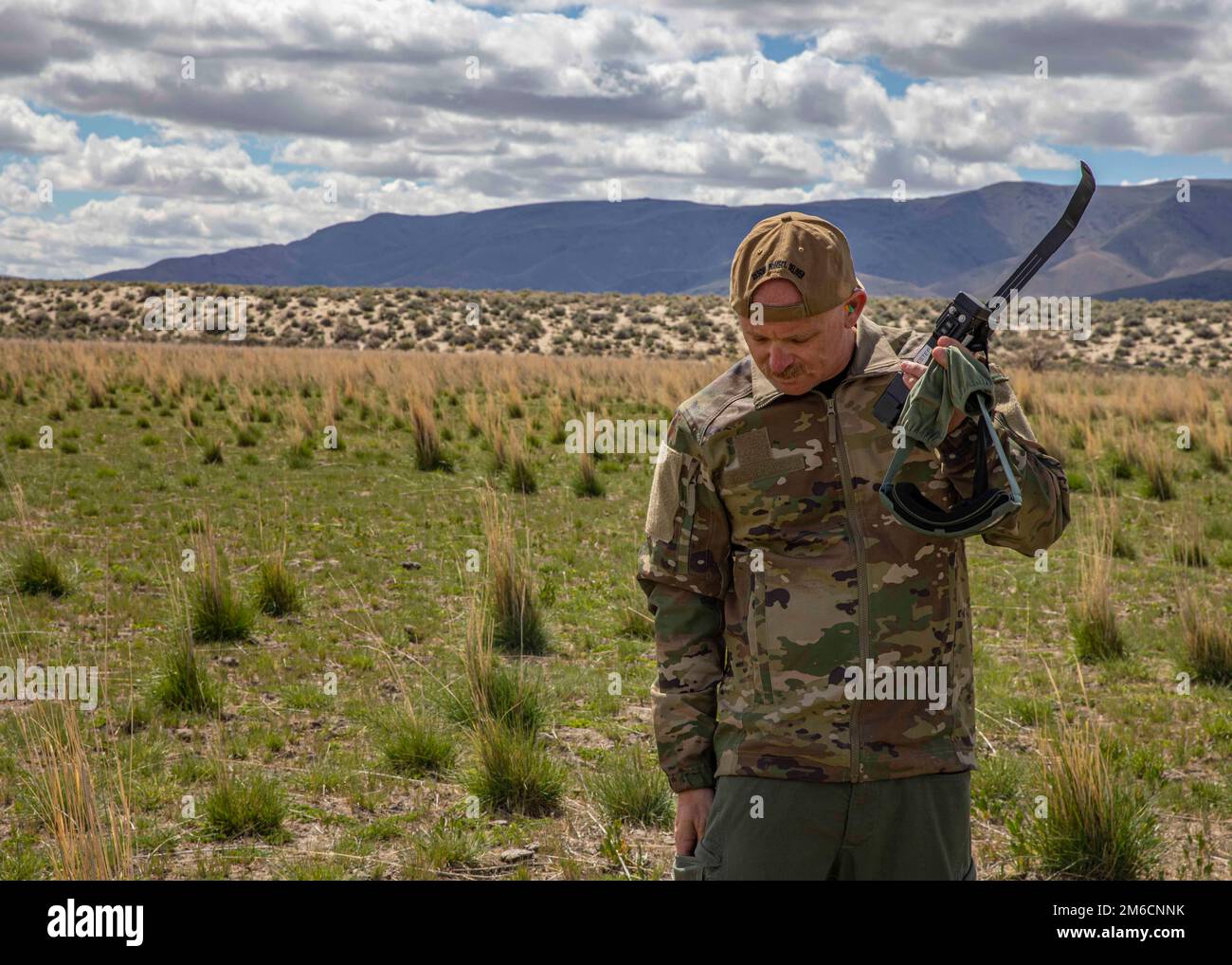 Chief Naval Aircrewman (helicopter) Andrew Howard, attached to ...