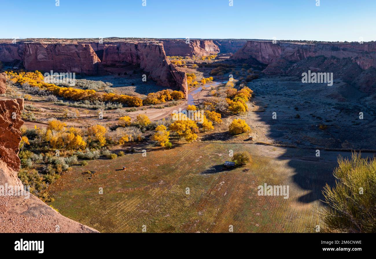 Photograph from Tsegi Overlook, Canyon de Chelly National Monument ...