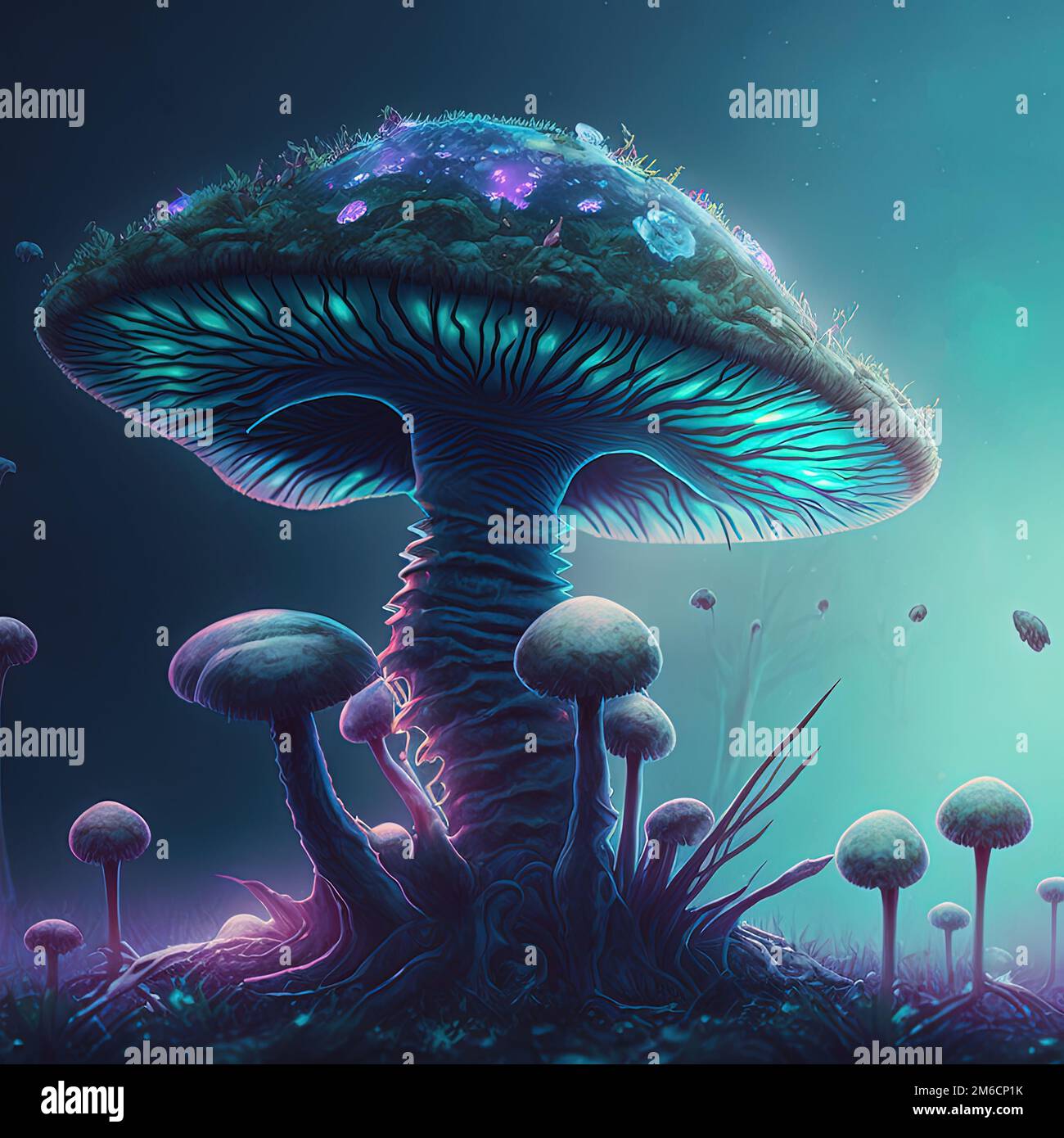 Bioluminescent mycelium hi-res stock photography and images - Alamy