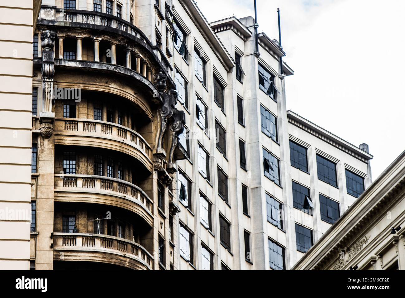 Old aged building terrace Stock Photo - Alamy
