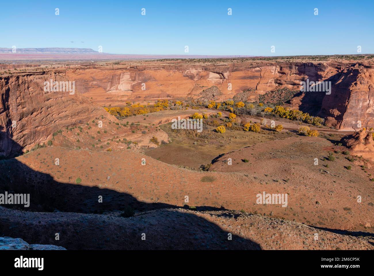 Photograph from Junction Overlook, Canyon de Chelly National Monument ...