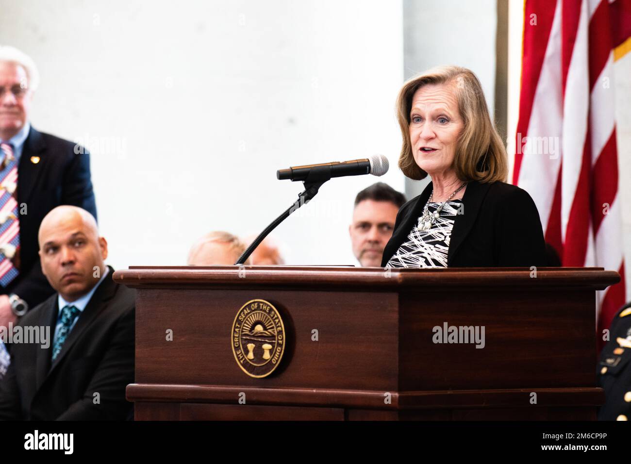 Retired Maj. Gen. Deborah Ashenhurst, director of the Ohio Department ...
