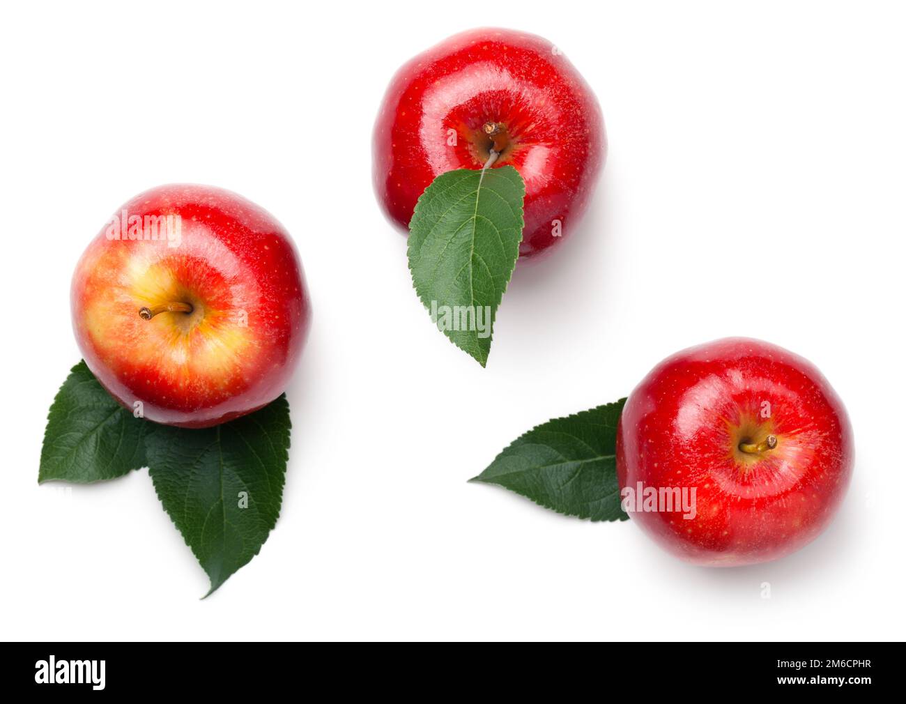 Set three red green apples hi-res stock photography and images - Alamy
