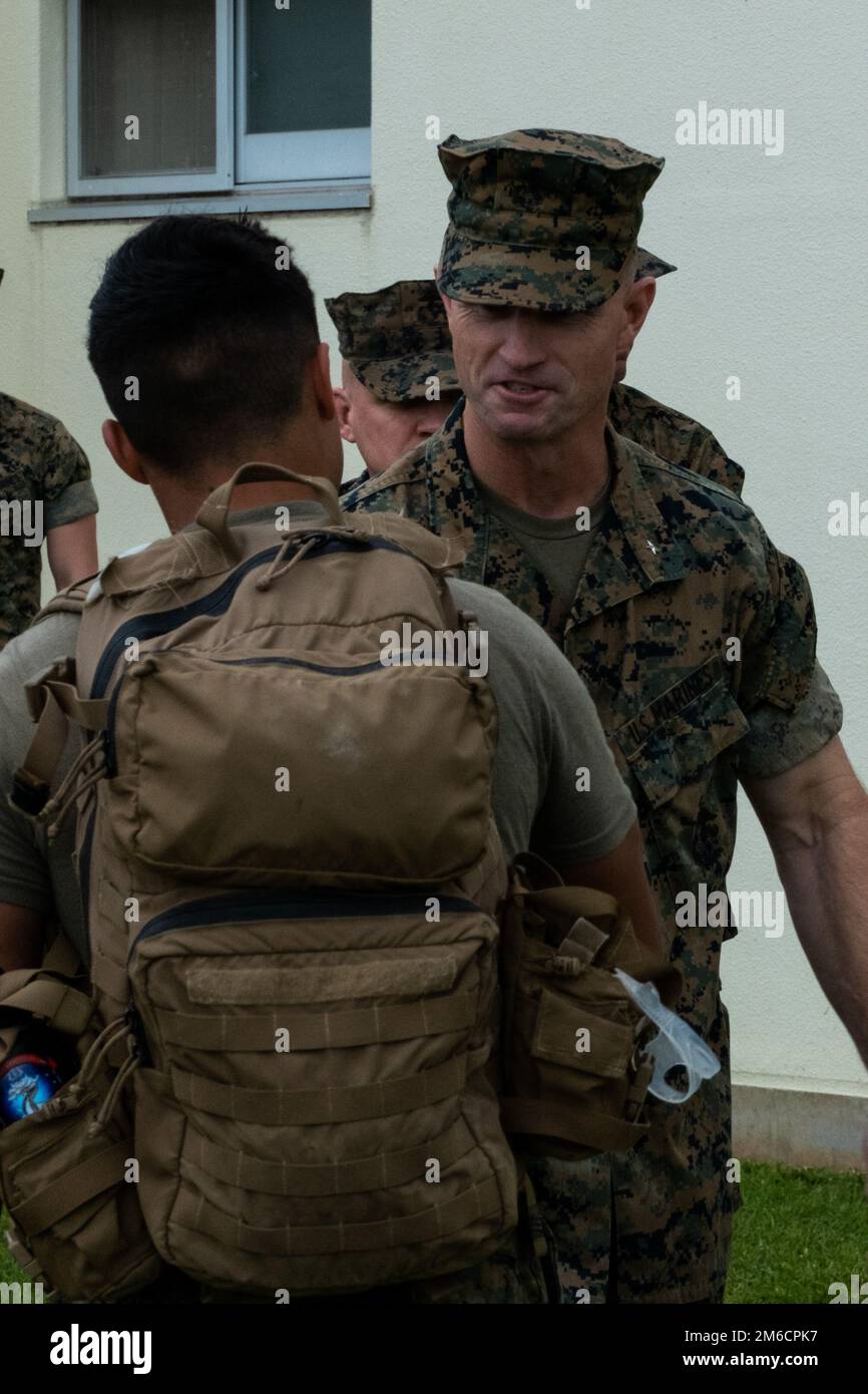 U.S. Marine Corps Brig. Gen. Kyle Ellison, the III Marine Expeditionary ...