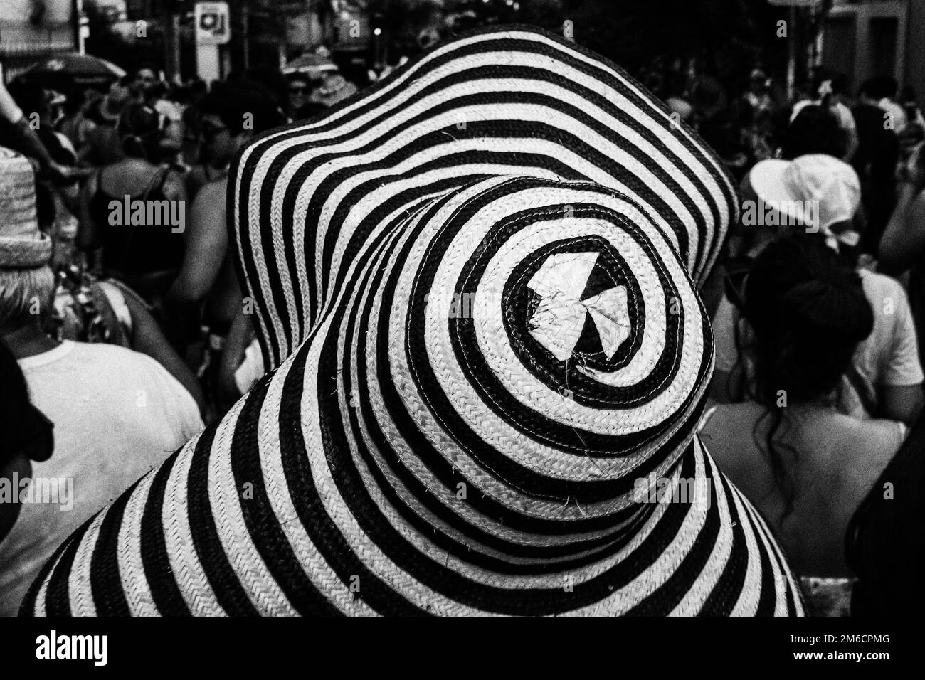 Man in stripes Black and White Stock Photos & Images - Alamy