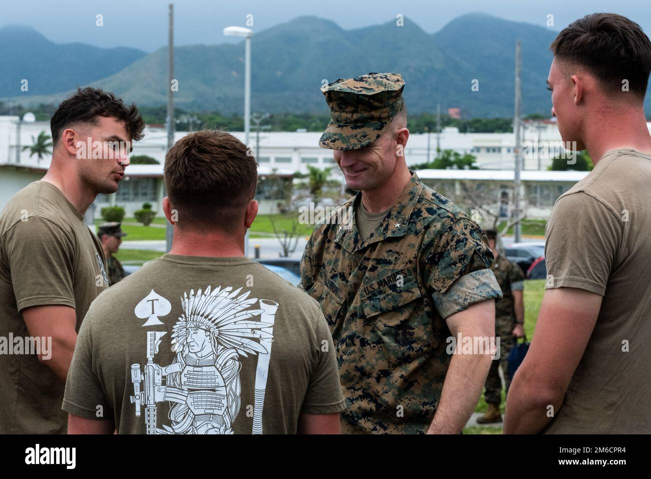 U.S. Marine Corps Brig. Gen. Kyle Ellison, the III Marine Expeditionary ...