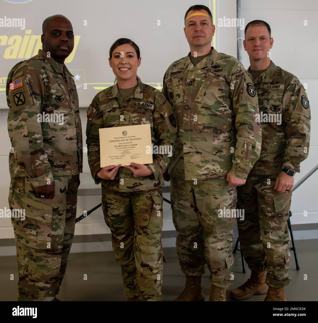 U.S. Army Cpl. Briannah Yaeger is 1 of 157 graduates to complete the ...