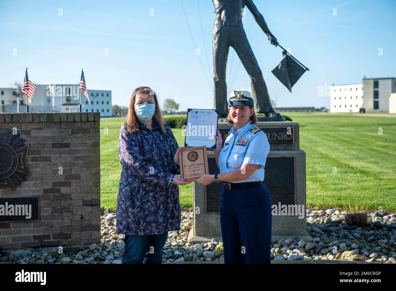 Angela Trafford, a member of the comptroller’s office at U.S. Coast ...