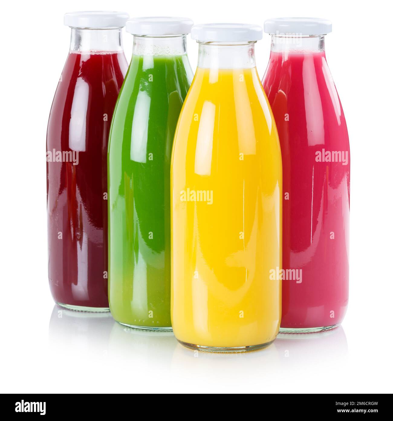 Juice bottle fruit juice exempted clipping plate Stock Photo - Alamy