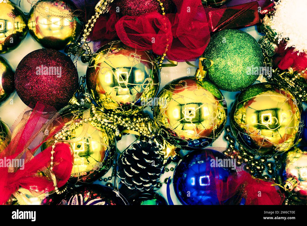 Christmas ball texture hi-res stock photography and images - Alamy