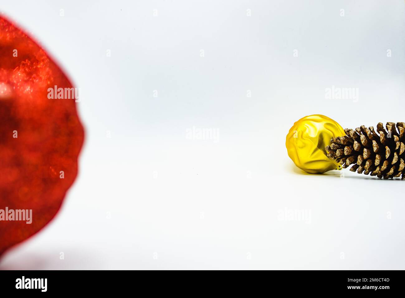 Shiny balls pine cone hi-res stock photography and images - Alamy
