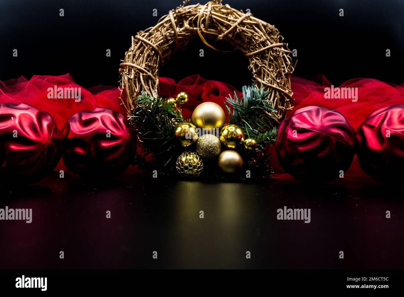 Christmas card red fabric hi-res stock photography and images - Alamy