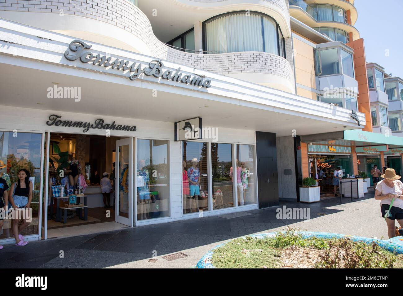 Tommy Bahama beachwear and swimwear clothing store in Bondi Beach ...