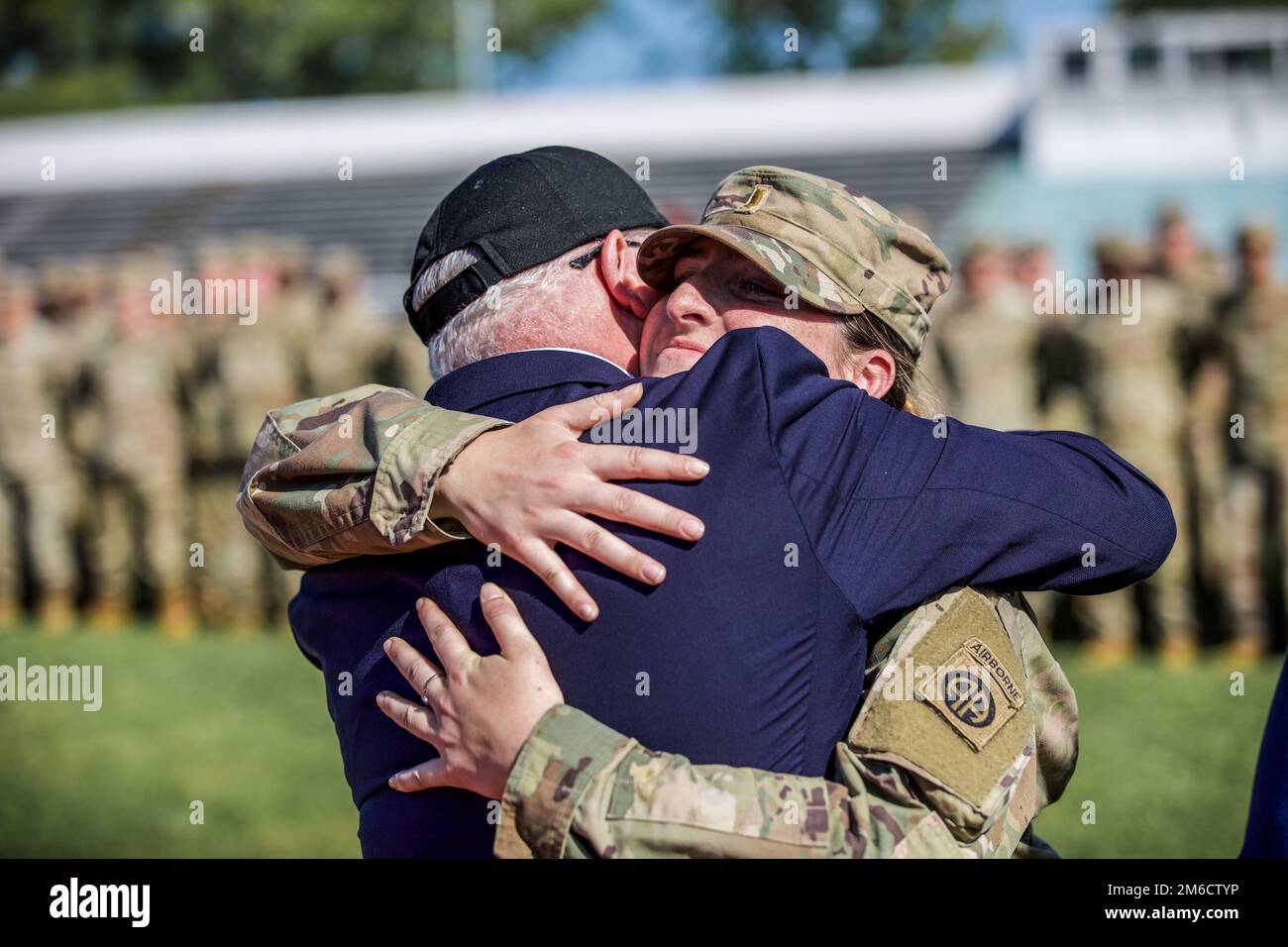 U.S. Army Paratroopers graduates assigned to the 18th Airborne Corps ...