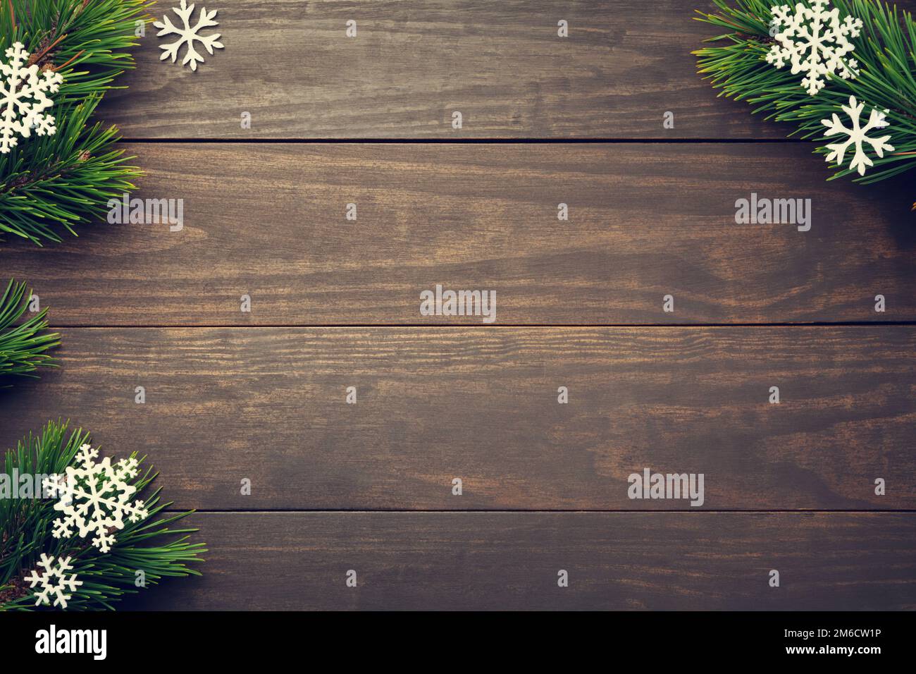 Green christmas background wooden hi-res stock photography and images ...