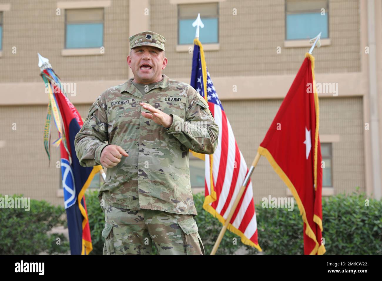 Maj. Nathan Bukowski was promoted to the rank of Lieutenant Colonel by ...