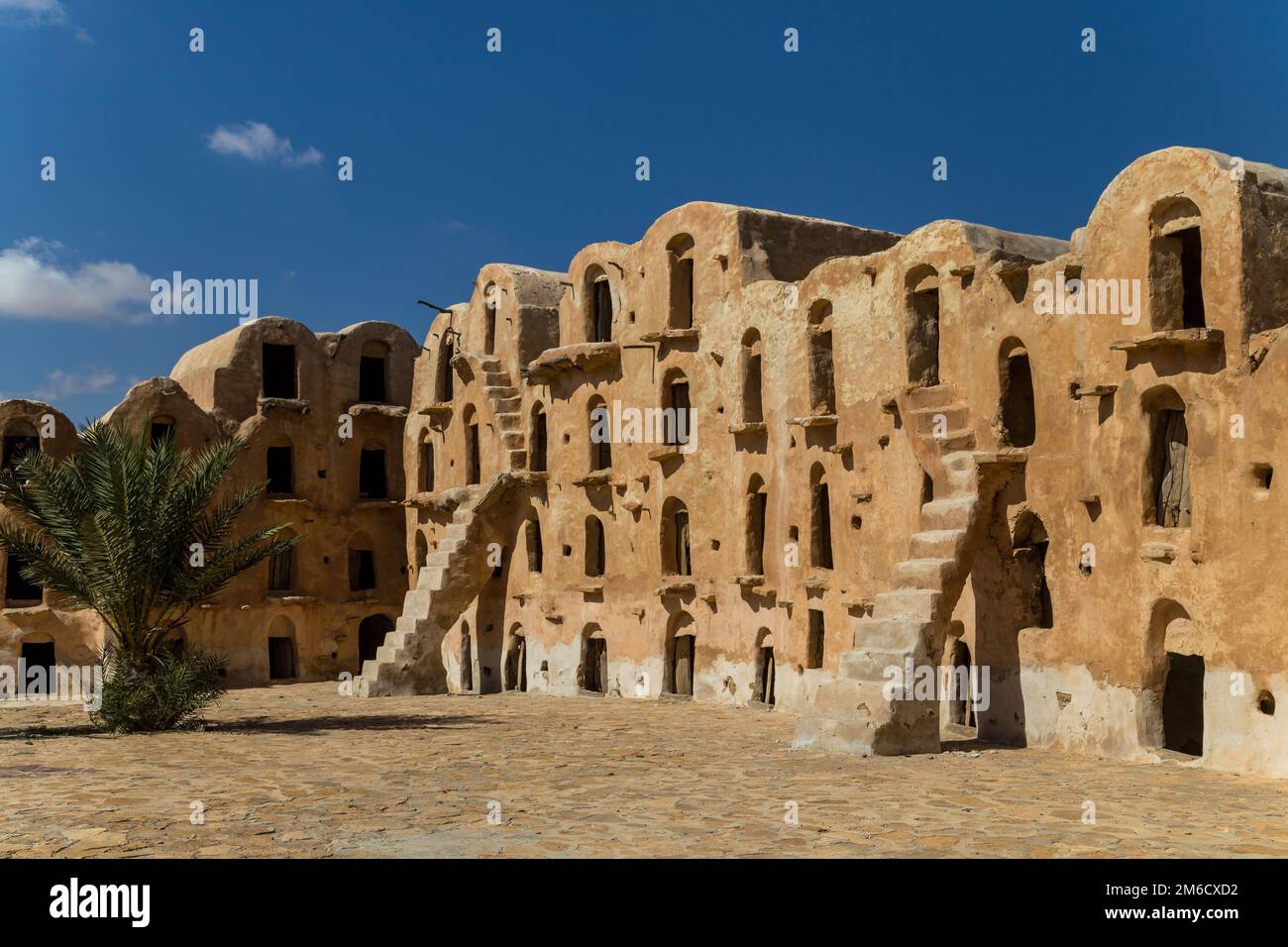 Granaries (grain stores) of a berber fortified village, known as ksar ...