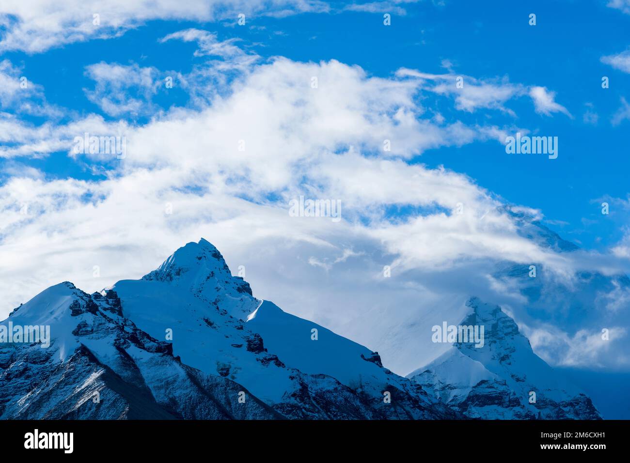 Himalaya mountain range aerial hi-res stock photography and images - Alamy