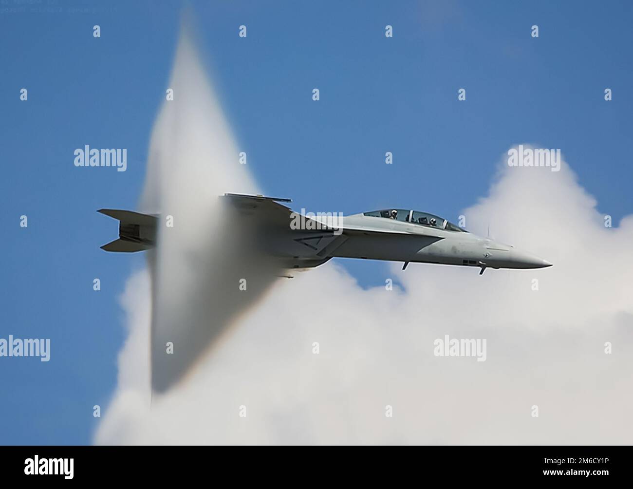 Sound barrier plane hi-res stock photography and images - Alamy
