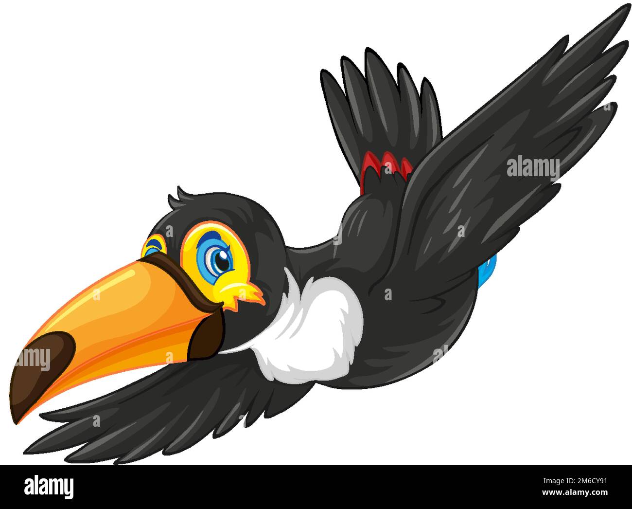 Toucan bird cartoon character illustration Stock Vector Image & Art - Alamy