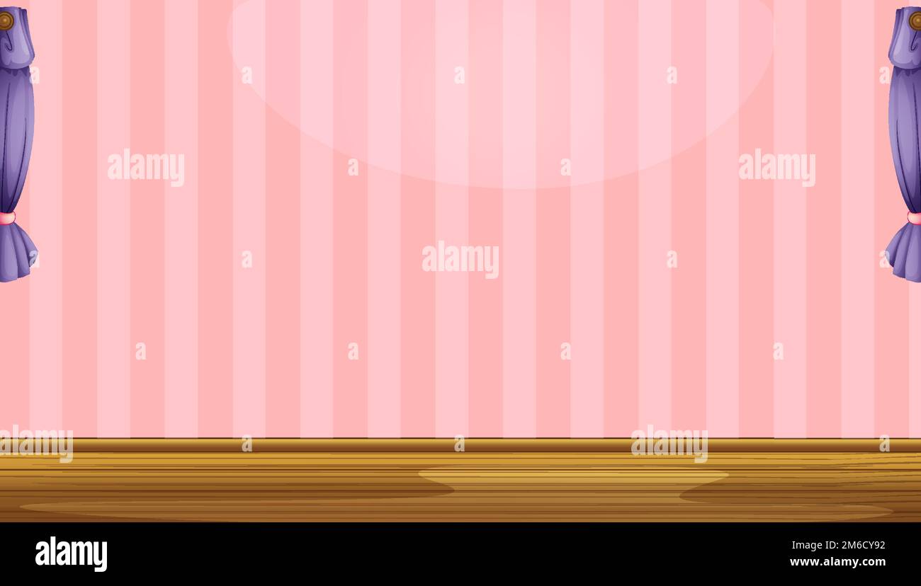 Pink striped wall background illustration Stock Vector Image & Art - Alamy