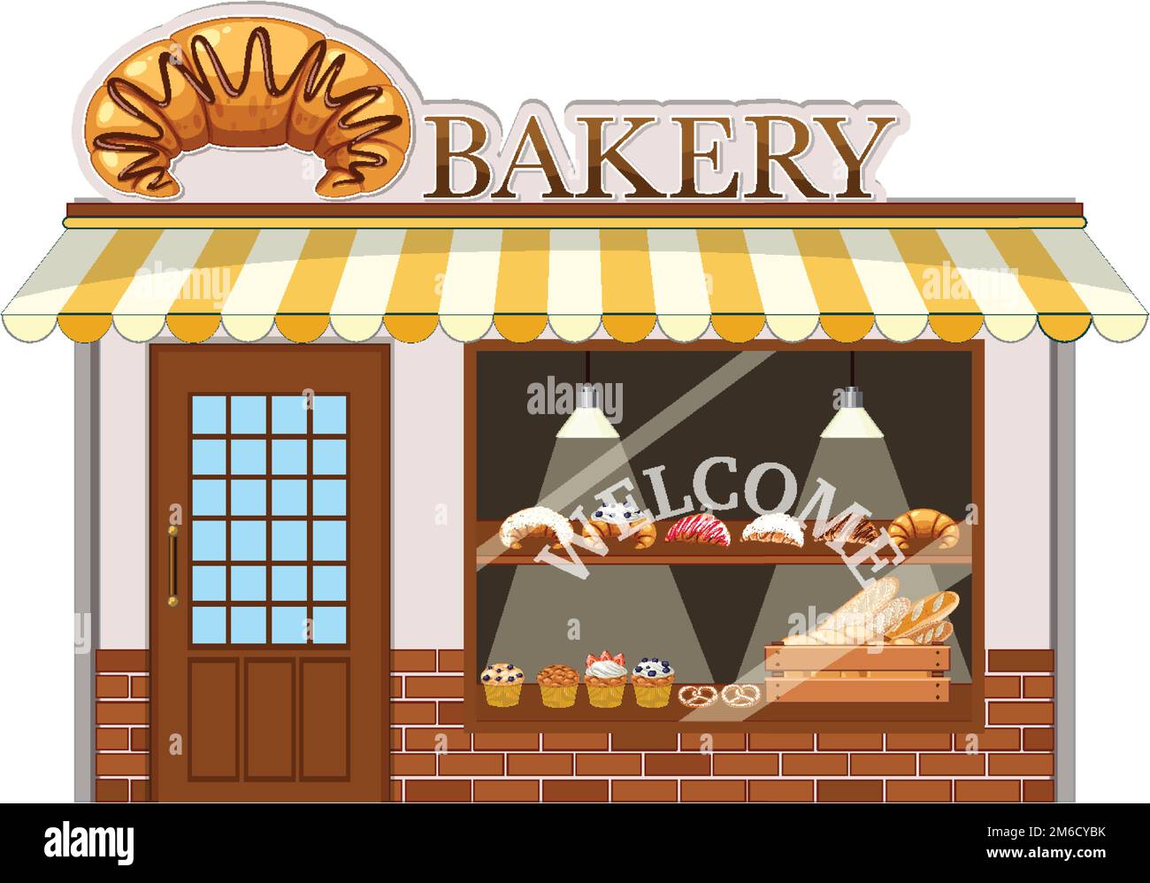 Bakery Shop Front Clipart