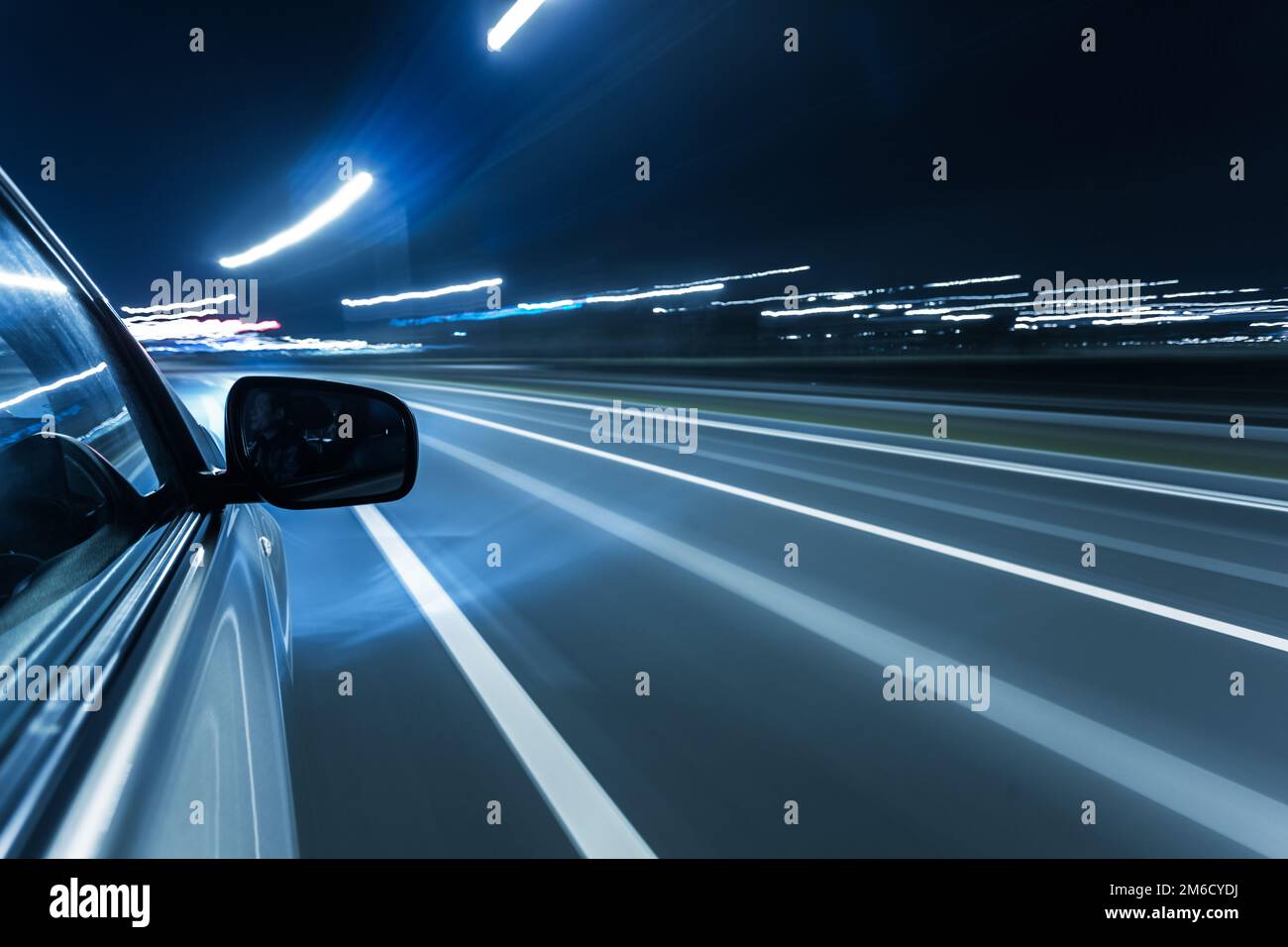 Drive night hi-res stock photography and images - Alamy