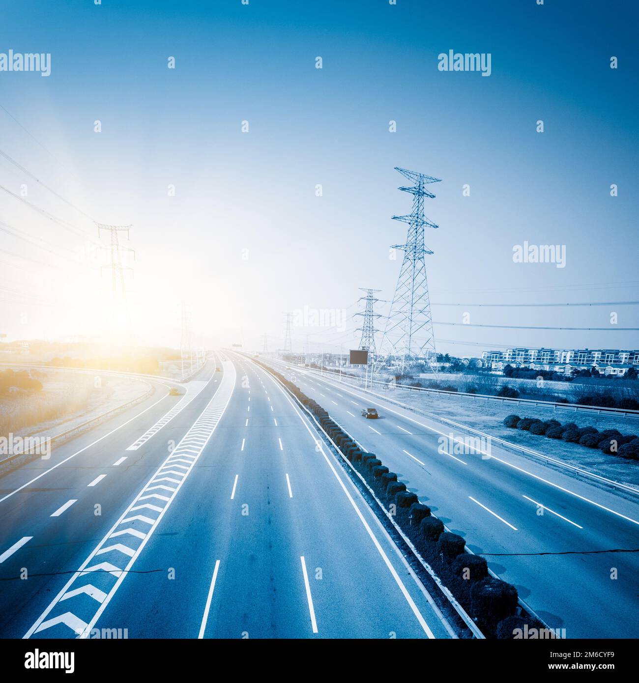 Clean highway hi-res stock photography and images - Alamy
