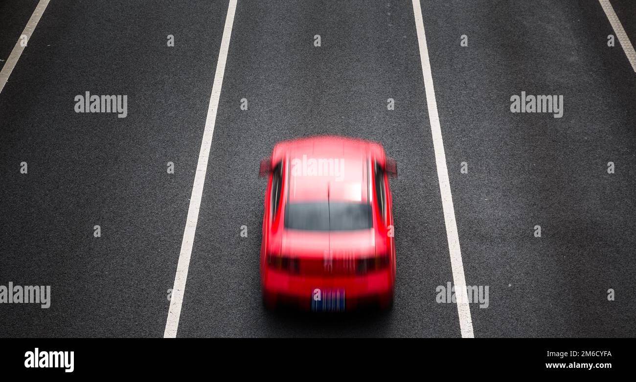 Car on road car driving new car hi-res stock photography and images - Alamy