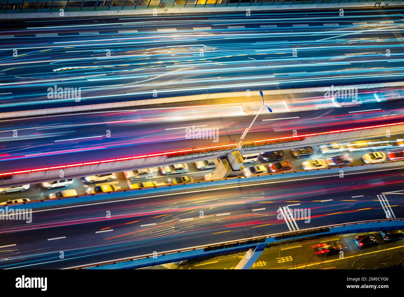 Light traffic aerial hi-res stock photography and images - Alamy