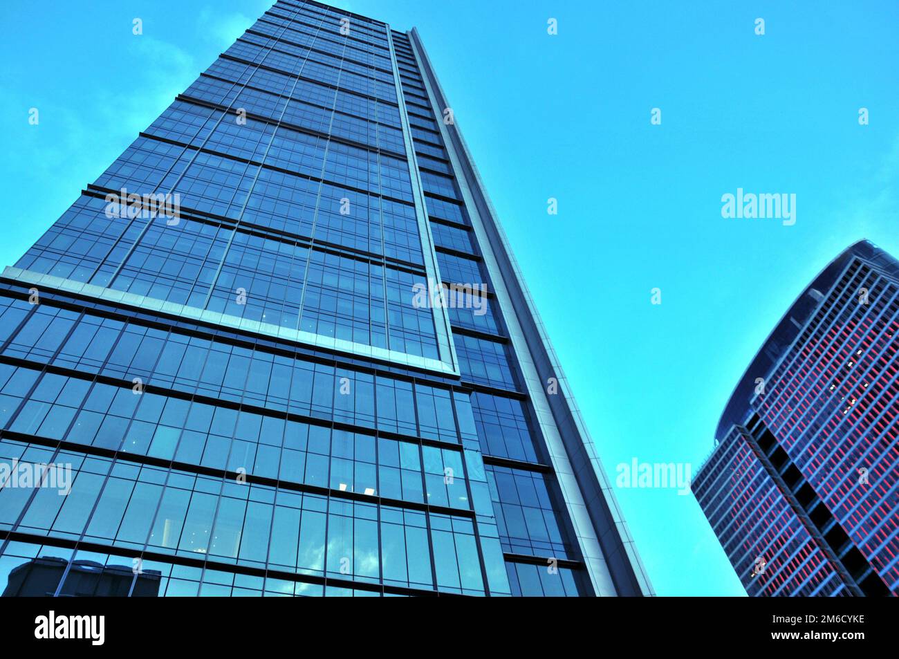 modern architecture with sun reflections Stock Photo - Alamy