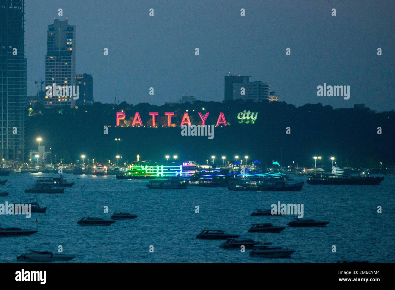Pattaya beach road hi-res stock photography and images - Alamy