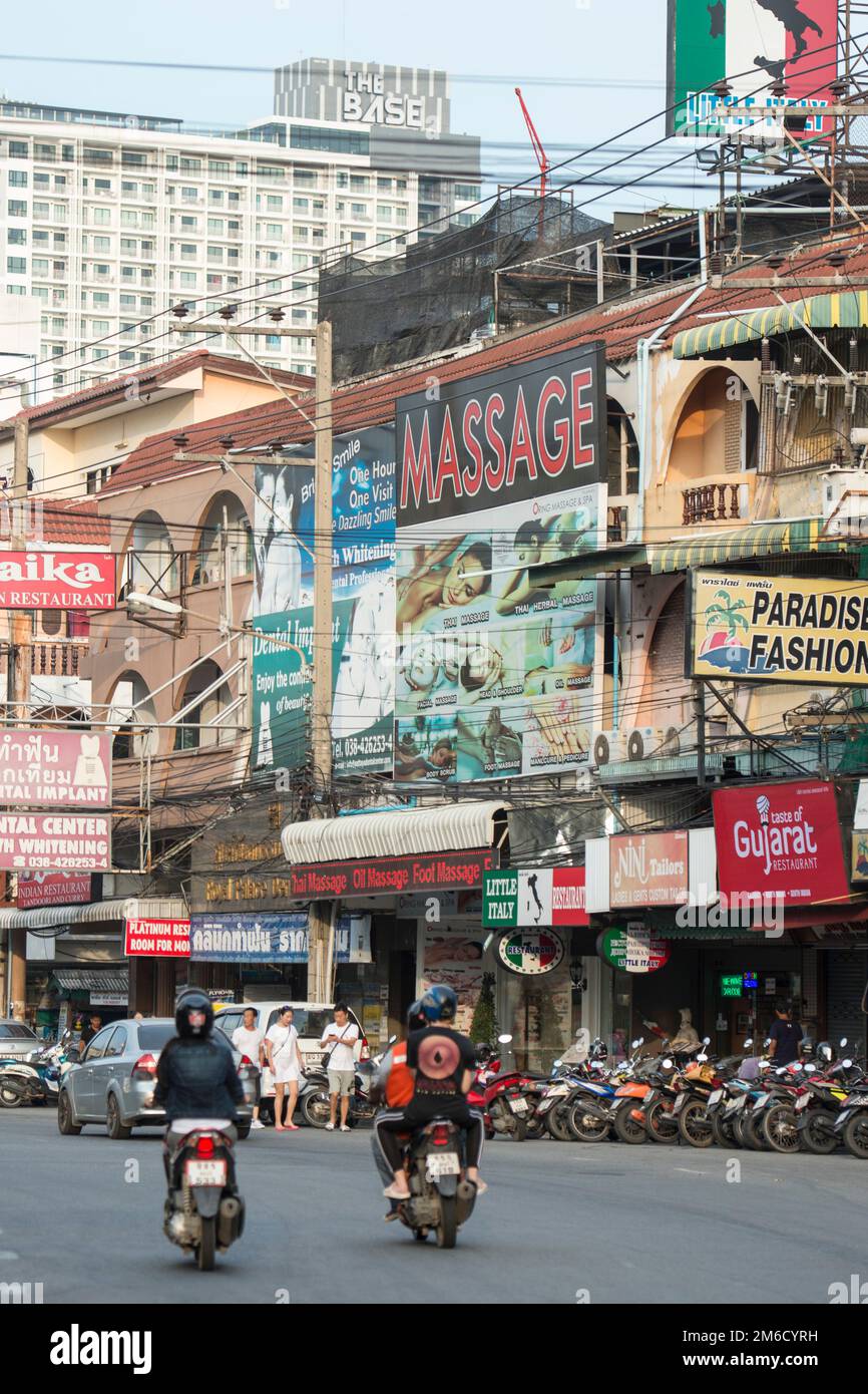 THAILAND PATTAYA CITY SECOND ROAD Stock Photo - Alamy
