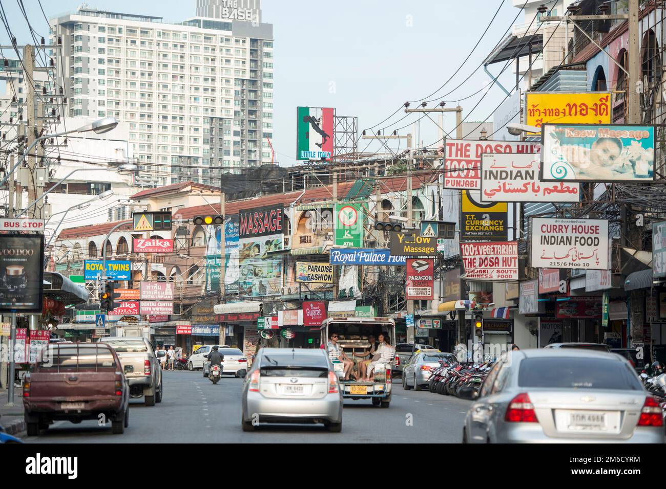 THAILAND PATTAYA CITY SECOND ROAD Stock Photo - Alamy