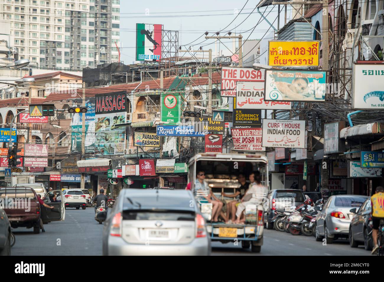 THAILAND PATTAYA CITY SECOND ROAD Stock Photo - Alamy