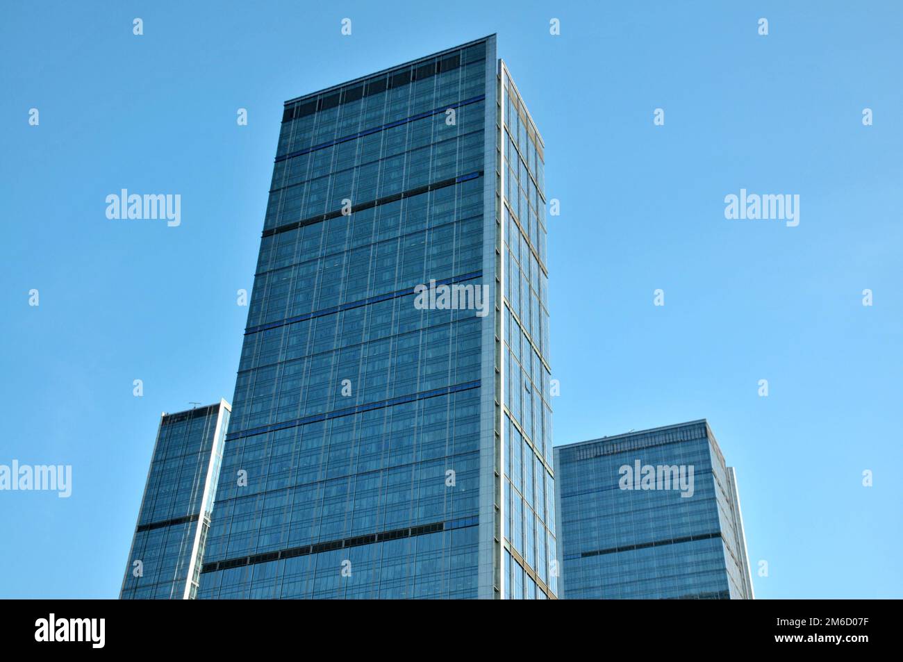 modern architecture with sun reflections Stock Photo - Alamy