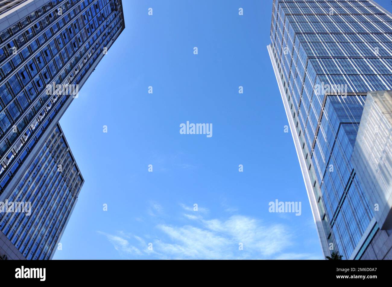 modern architecture with sun reflections Stock Photo - Alamy