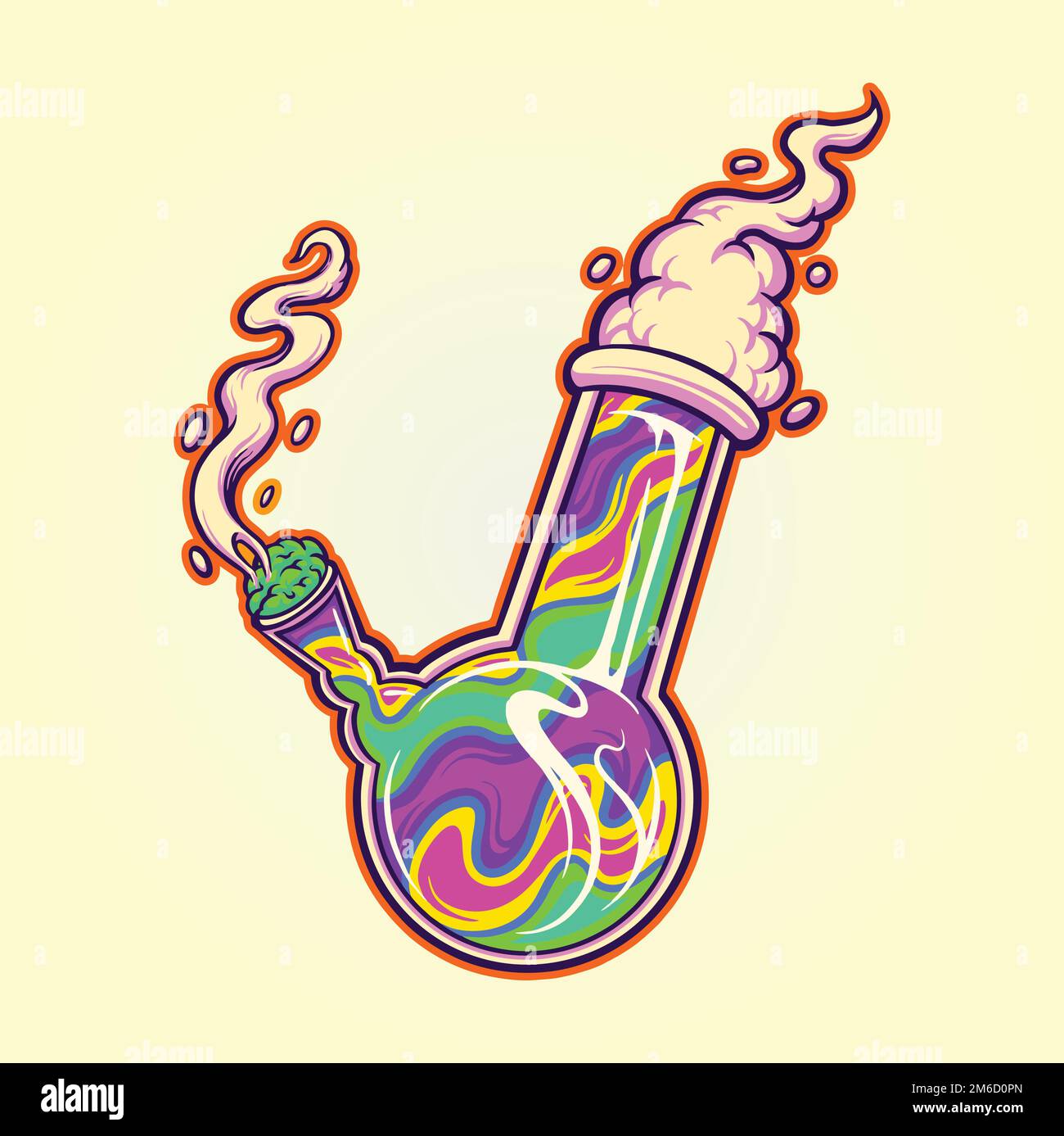 Bong Hit Stock Vector Images Alamy