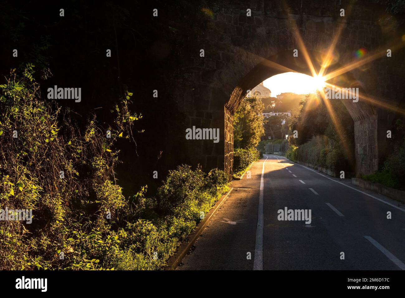 Bicycle path tunnel hi-res stock photography and images - Alamy