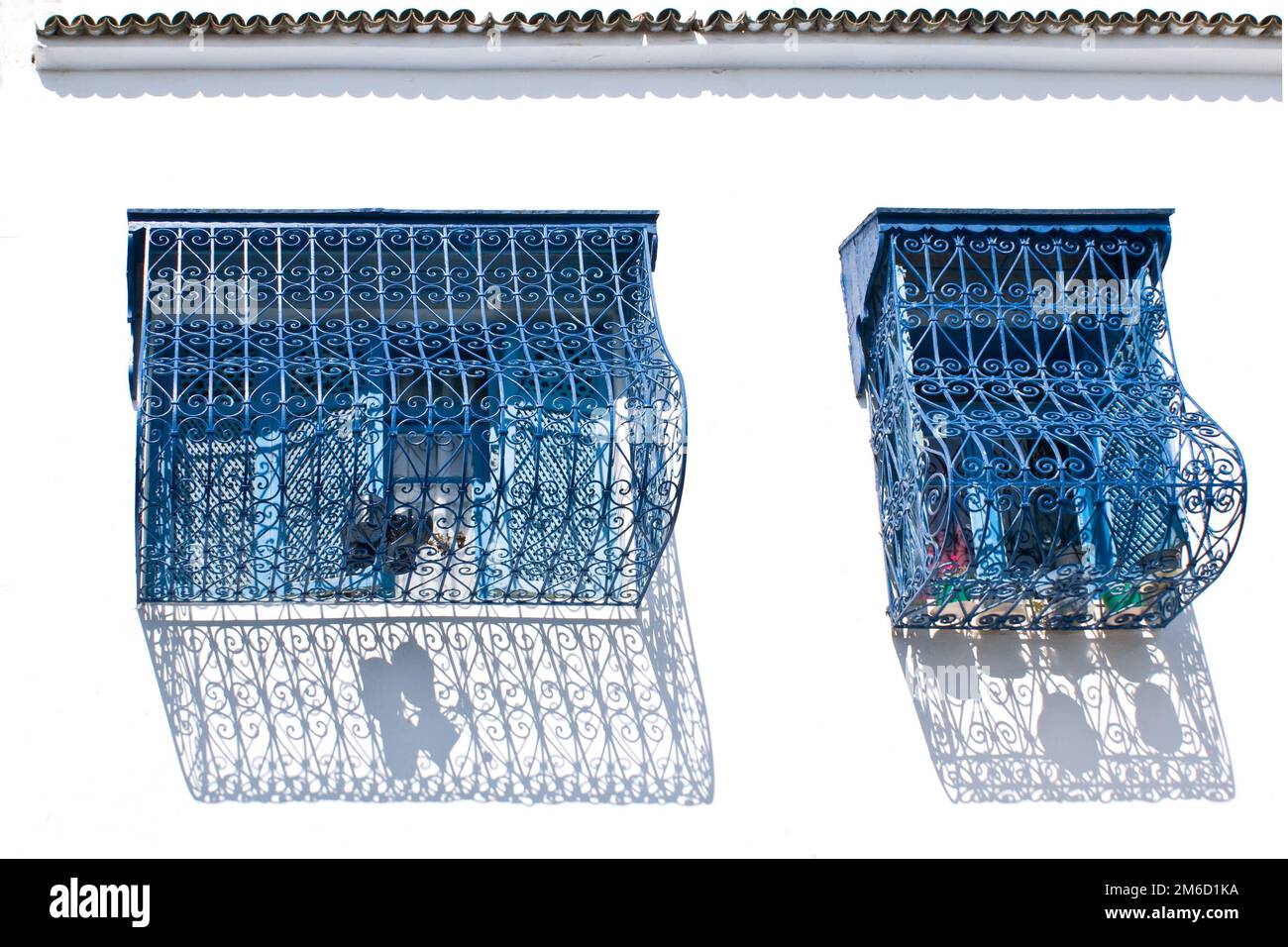 Filigree window grilles II Stock Photo - Alamy