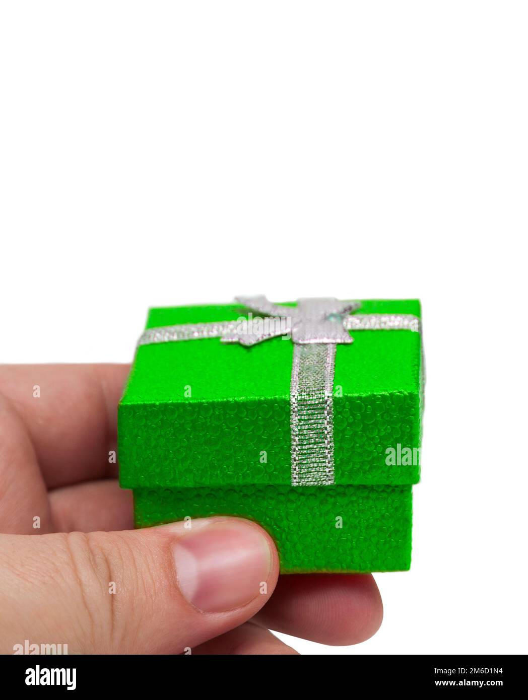 Man holding small gift box hi-res stock photography and images - Alamy