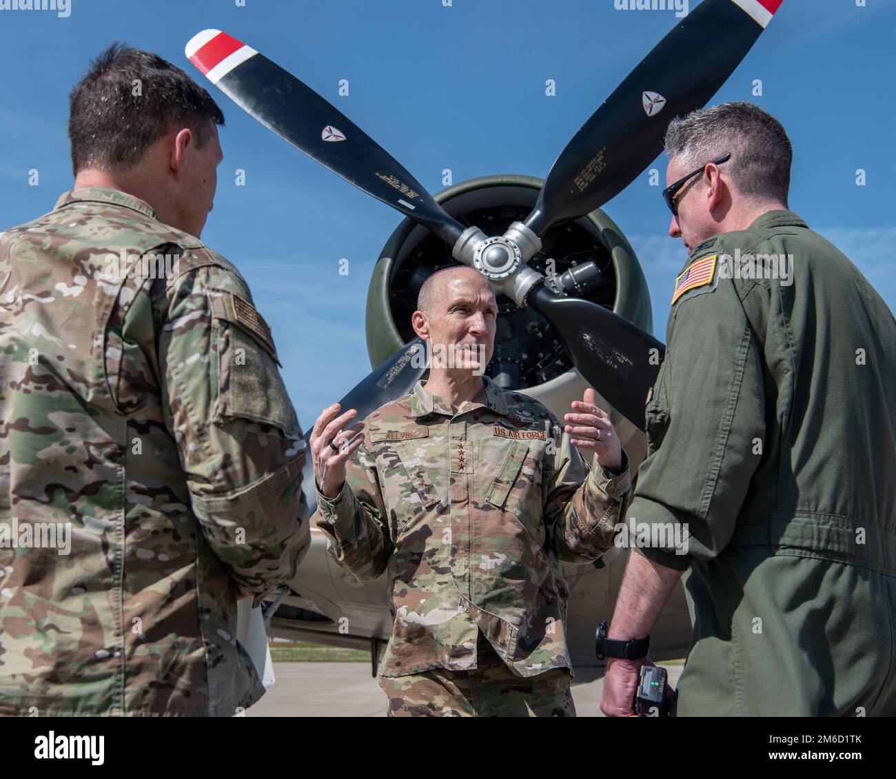 U.S. Air Force Gen. David W. Allvin, Vice Chief of Staff of the Air ...