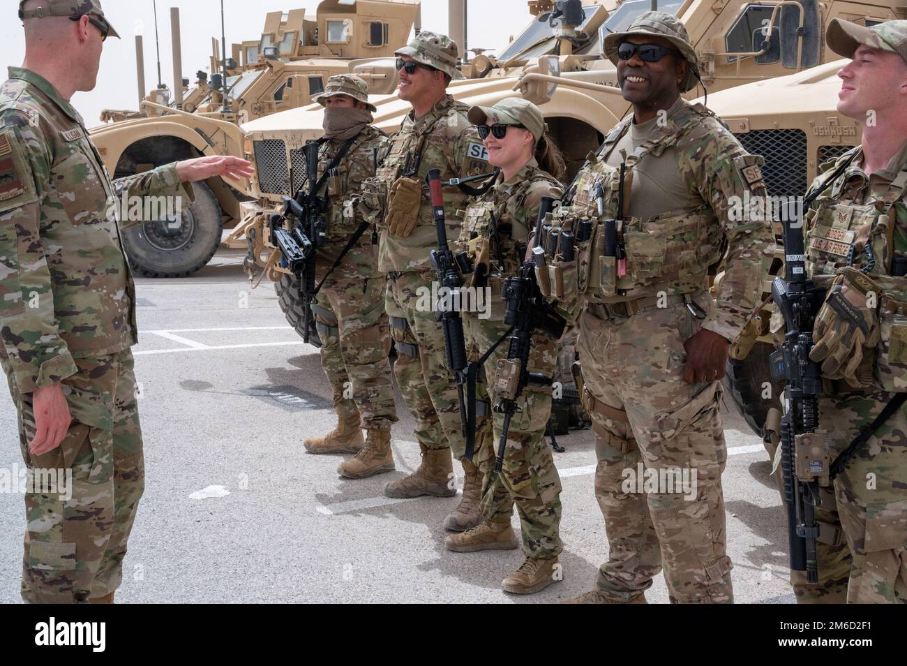 U.S. Air Force Chief Master Sgt. Sean M. Milligan, 332d Air ...