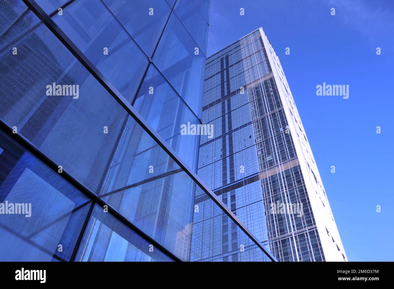 modern architecture with sun reflections Stock Photo - Alamy